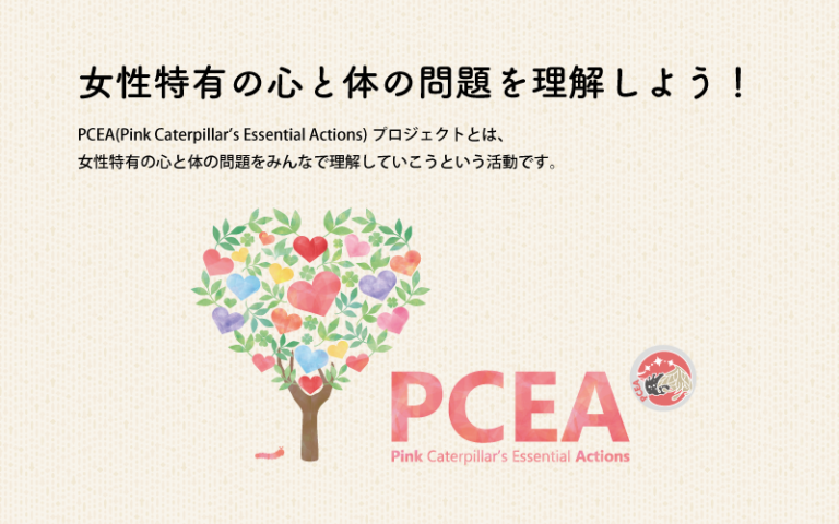 PECAとは – PCEAプロジェクト｜女性用救急箱（PCEA BOX)